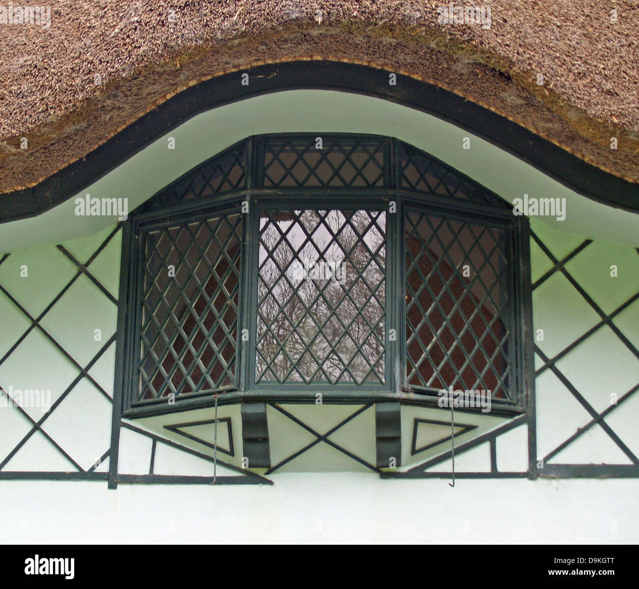 Swiss Cottage bow window,County Tipperary,Ireland Stock Photo - Alamy