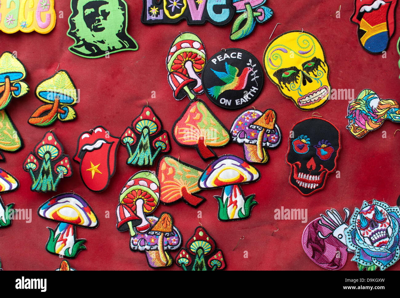 Colourful badge hi-res stock photography and images - Alamy
