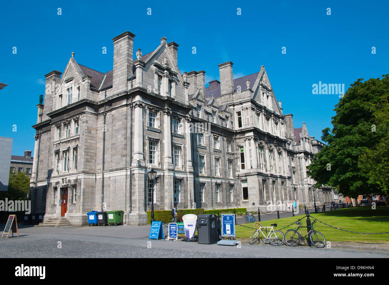 Trinity college university area central Dublin Ireland Europe Stock ...