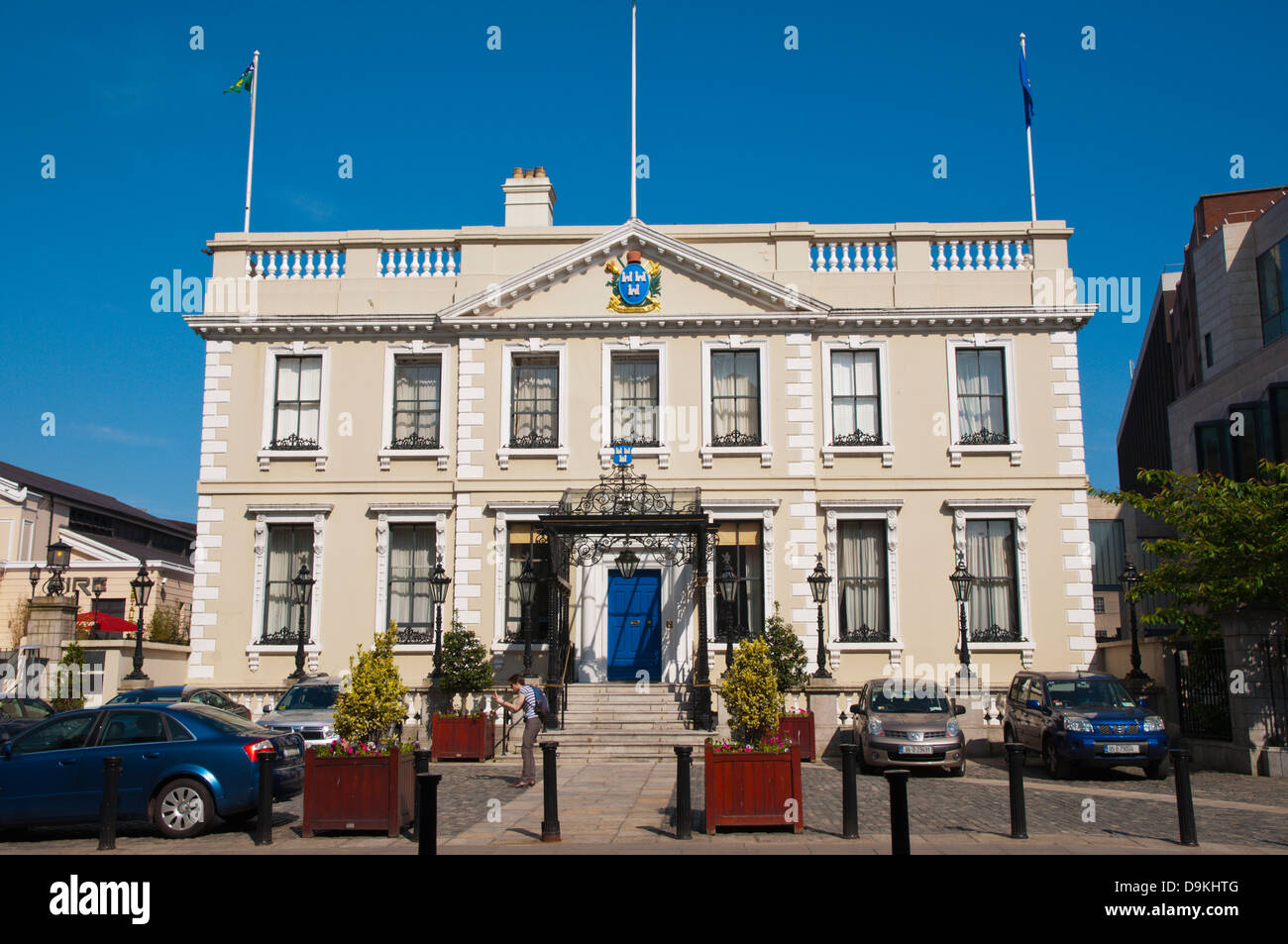 The mansion house dublin the mansion house irish hi-res stock ...