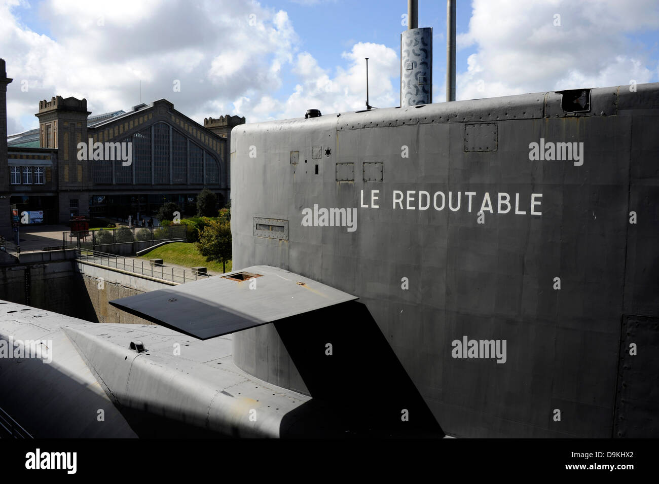 Le Redoutable,Nuclear ballistic missile submarine,La cite de la mer,museum,Cherbourg,harbour ...