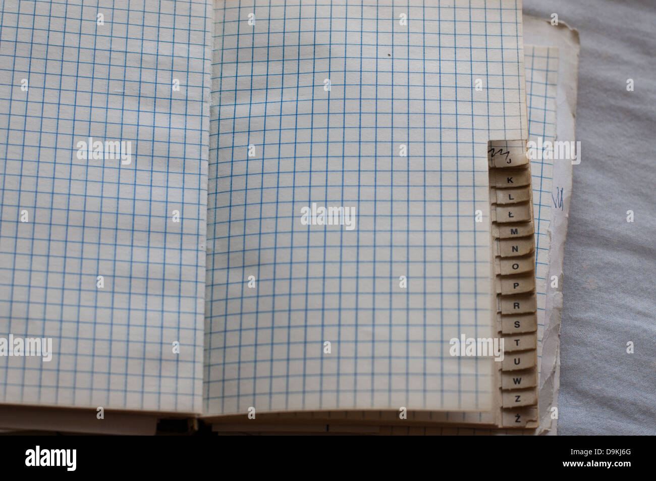 Old ring binder Stock Photo - Alamy