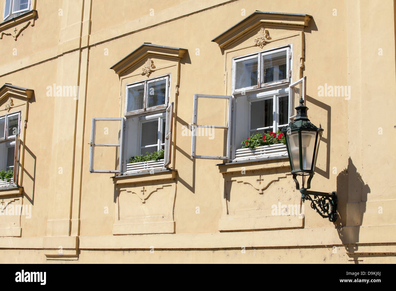 Some window in Prague, Czech Republic, Europe Stock Photo - Alamy