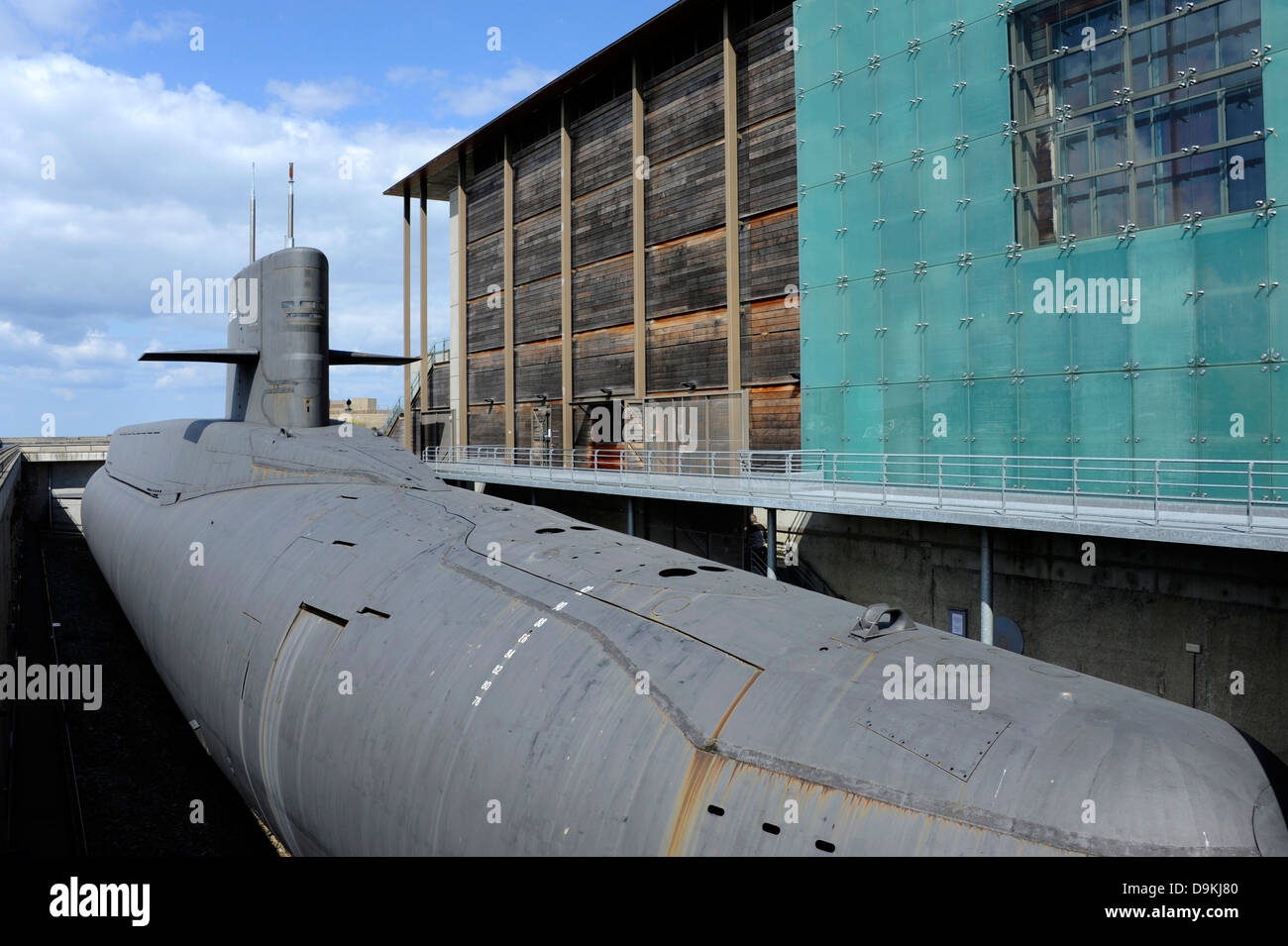 Le Redoutable,Nuclear ballistic missile submarine,La cite de la mer,museum,Cherbourg,harbour ...