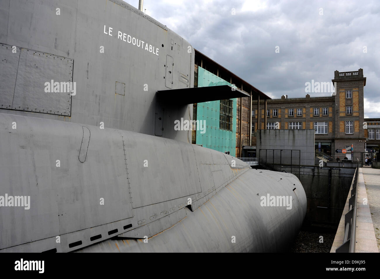Le Redoutable,Nuclear ballistic missile submarine,La cite de la mer,museum,Cherbourg,harbour ...