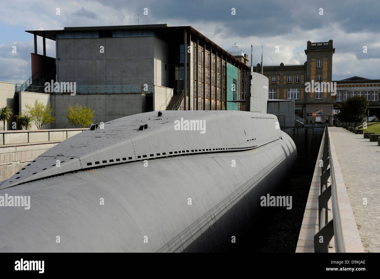 Le Redoutable,Nuclear ballistic missile submarine,La cite de la mer,museum,Cherbourg,harbour ...
