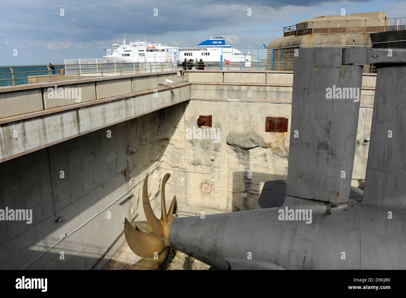 Le Redoutable,Nuclear ballistic missile submarine,La cite de la mer,museum,Cherbourg,harbour ...