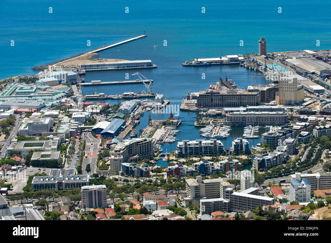 Cape town waterfront aerial hi-res stock photography and images - Alamy