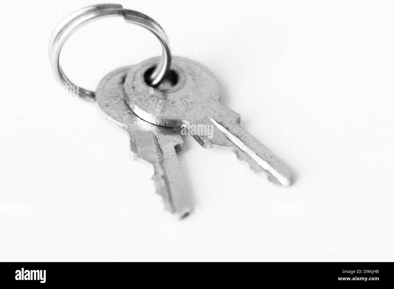 Gray small keys Stock Photo - Alamy
