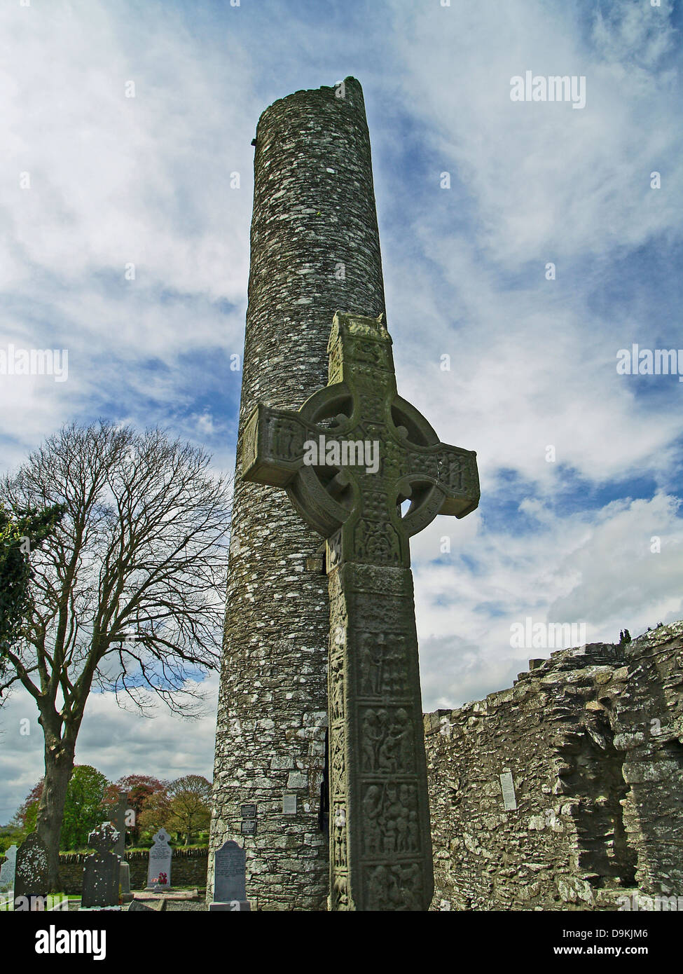 Great cross at monasterboice hi-res stock photography and images - Alamy