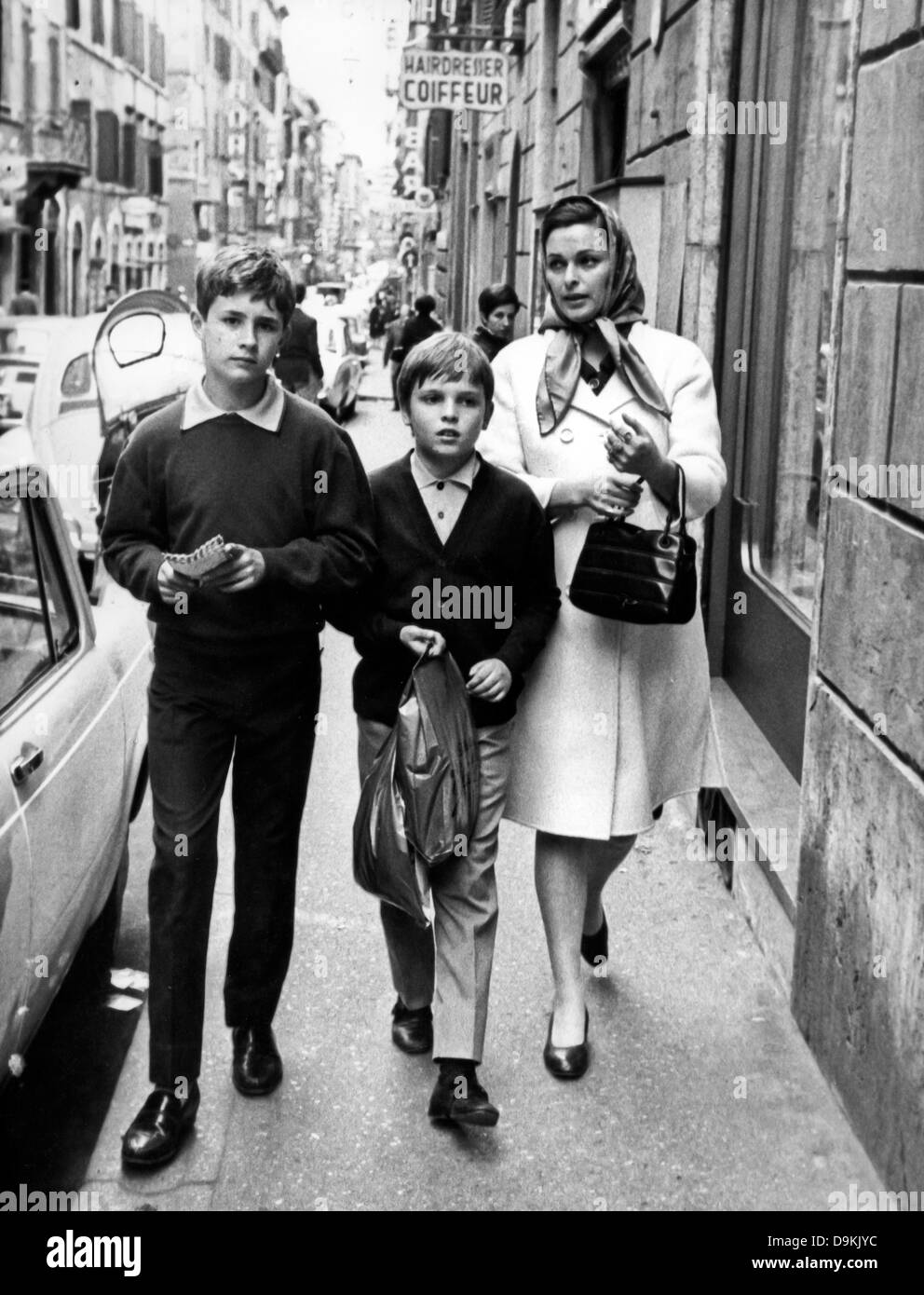 Lucia bose children rome Black and White Stock Photos & Images - Alamy