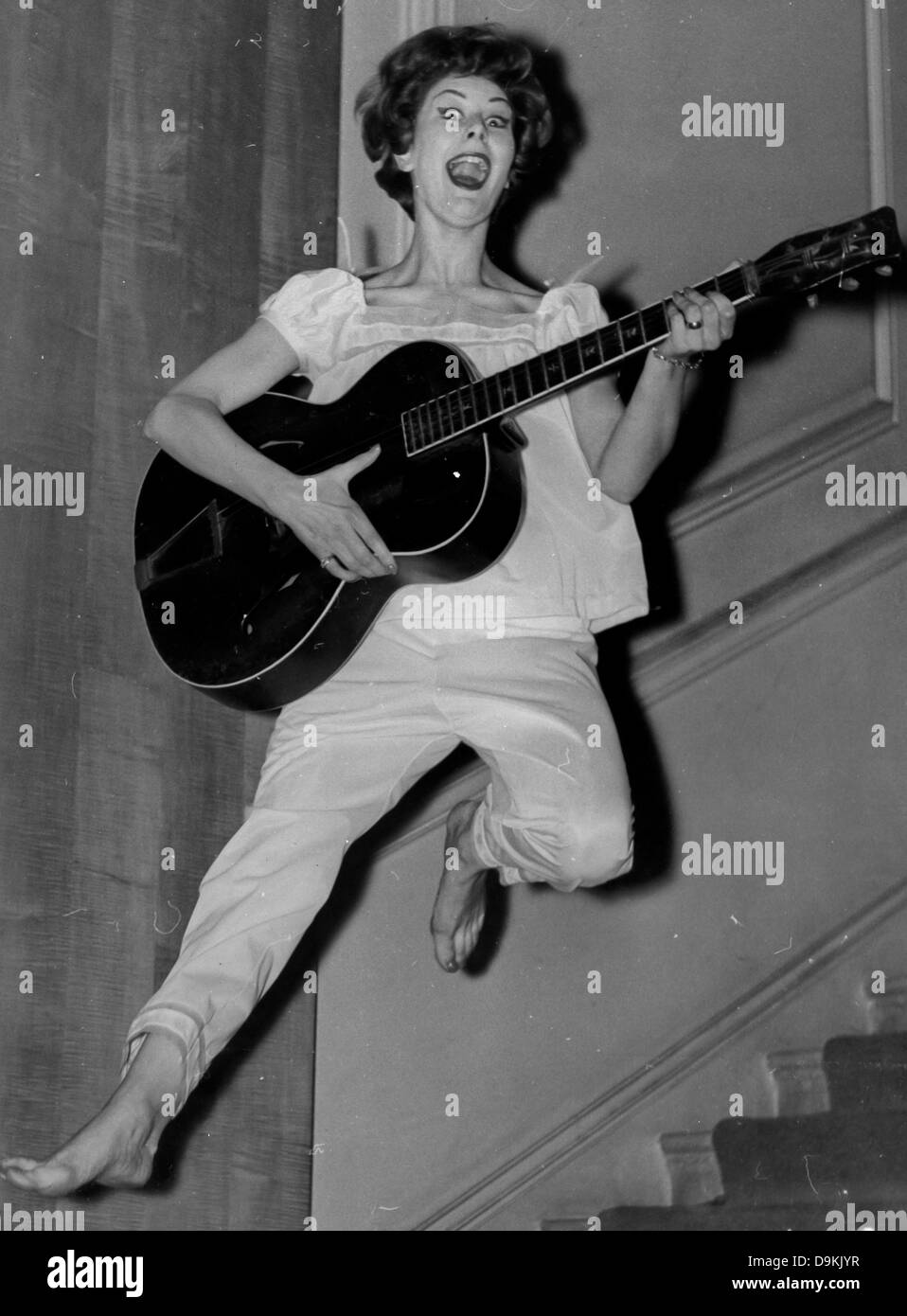 Fifties woman historical party hi-res stock photography and images - Alamy
