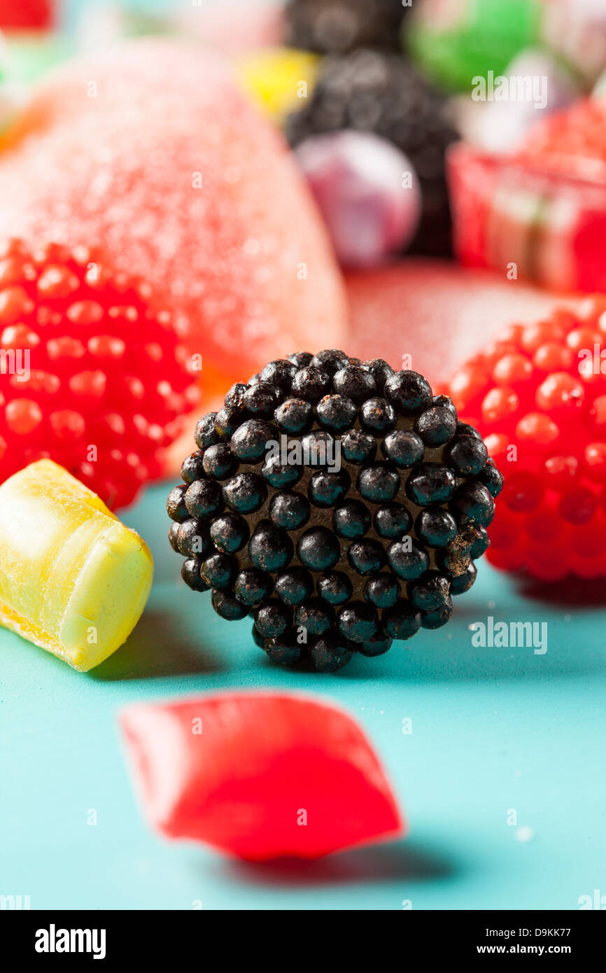 Colorful Sweet Hard Candy Mints against a bright background Stock Photo ...