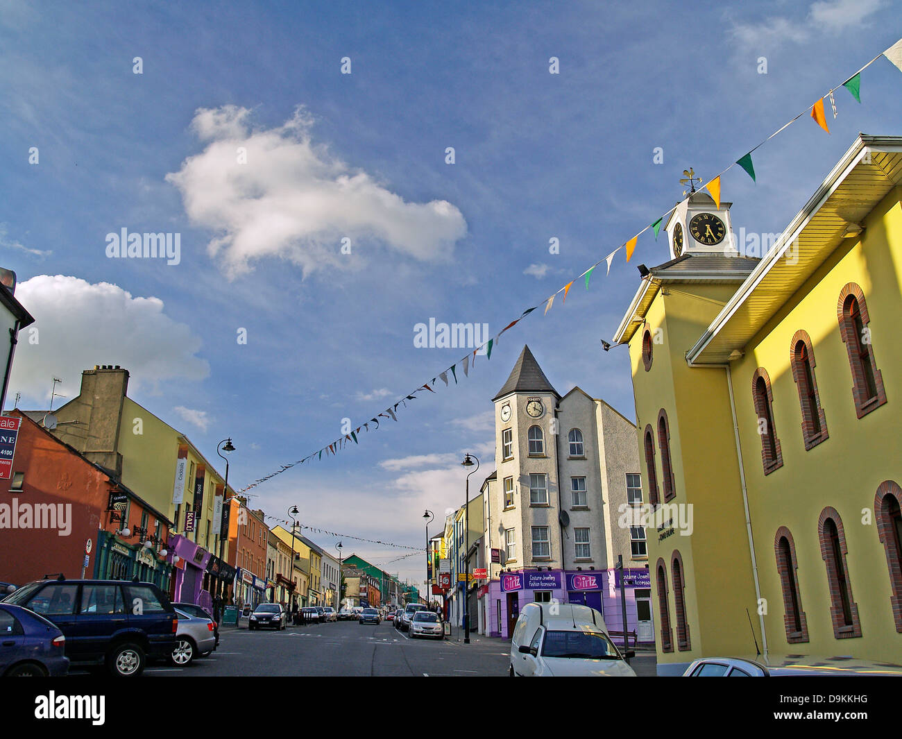 The main street of Letterkeny,Northern Ireland Stock Photo - Alamy