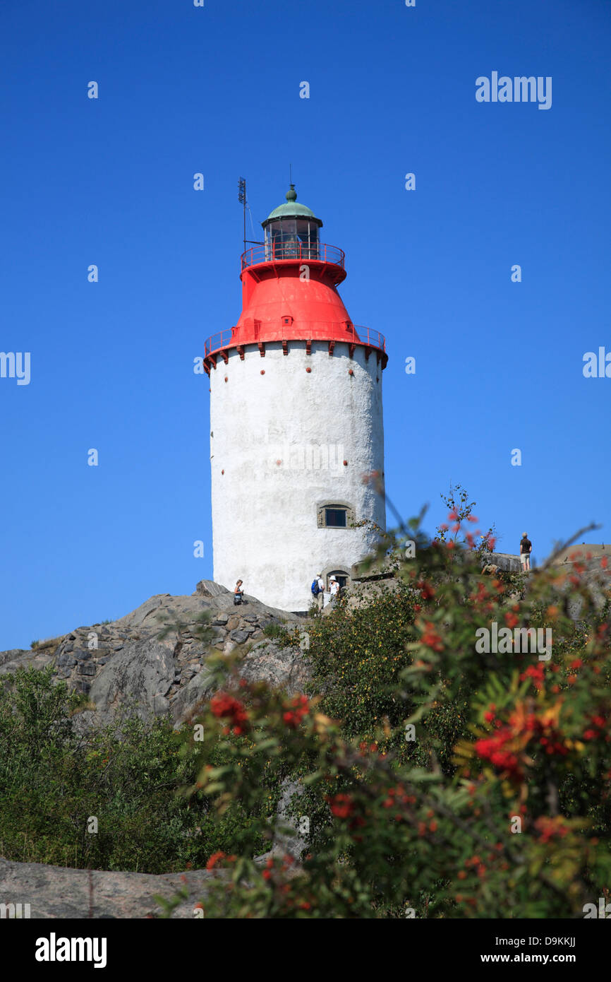 Landsort Island (Oeja), lighthouse, Stockholm Archipelago, baltic sea ...