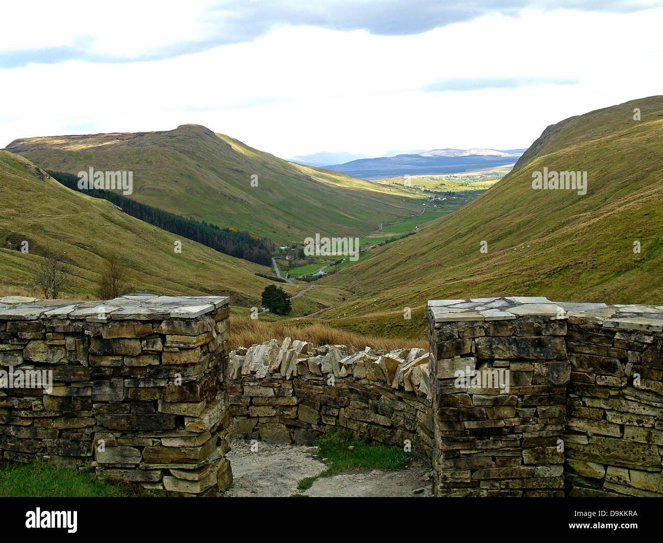 The hills from the viewpoint of Glengesh Pass,County Donegal,Ireland ...