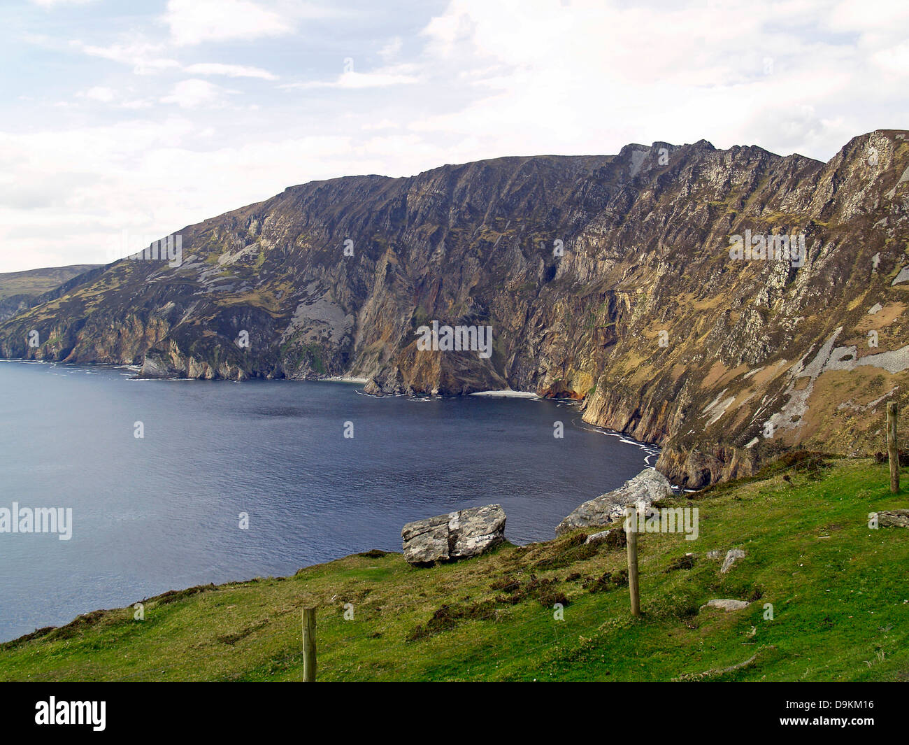 Slieve League,highest cliffs in Ireland Stock Photo - Alamy