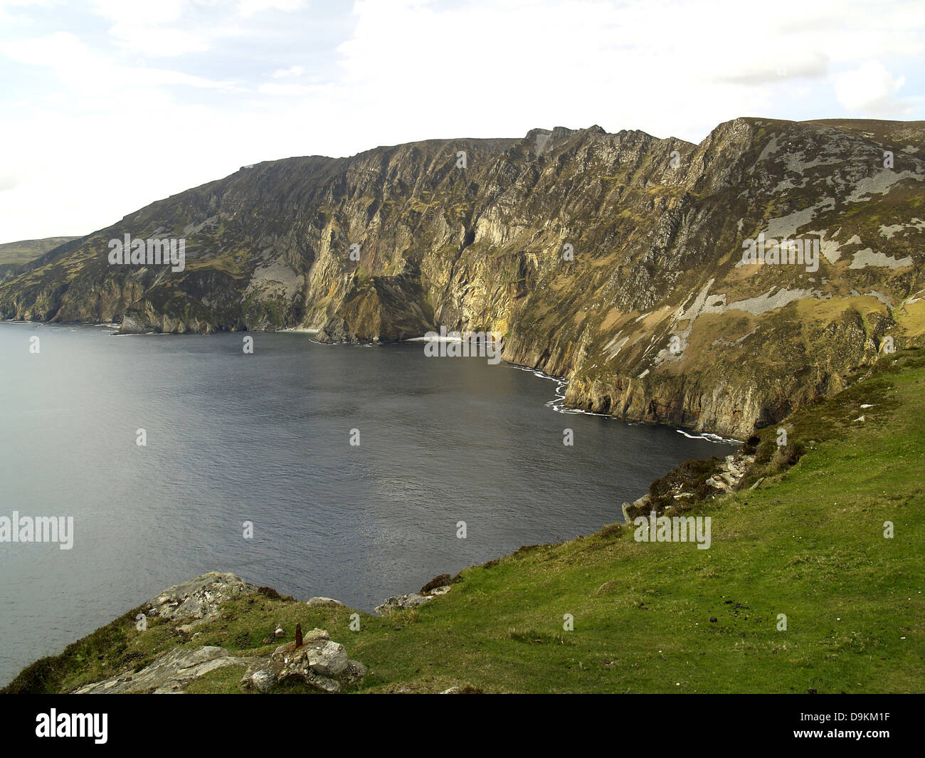Slieve League,highest cliffs in Ireland Stock Photo - Alamy