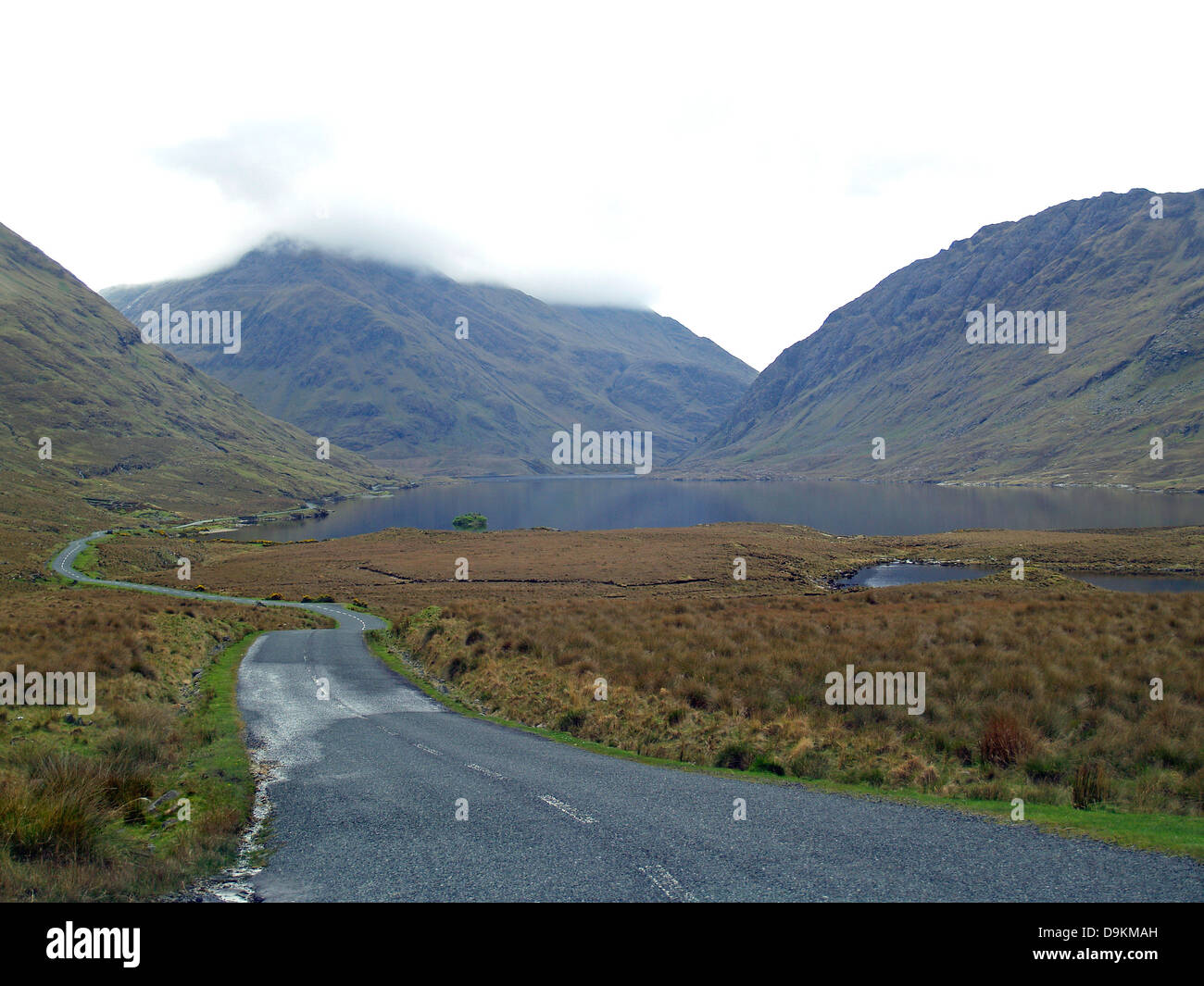 The Doo Lough Valley Pass Road, Connemara,Ireland Stock Photo - Alamy