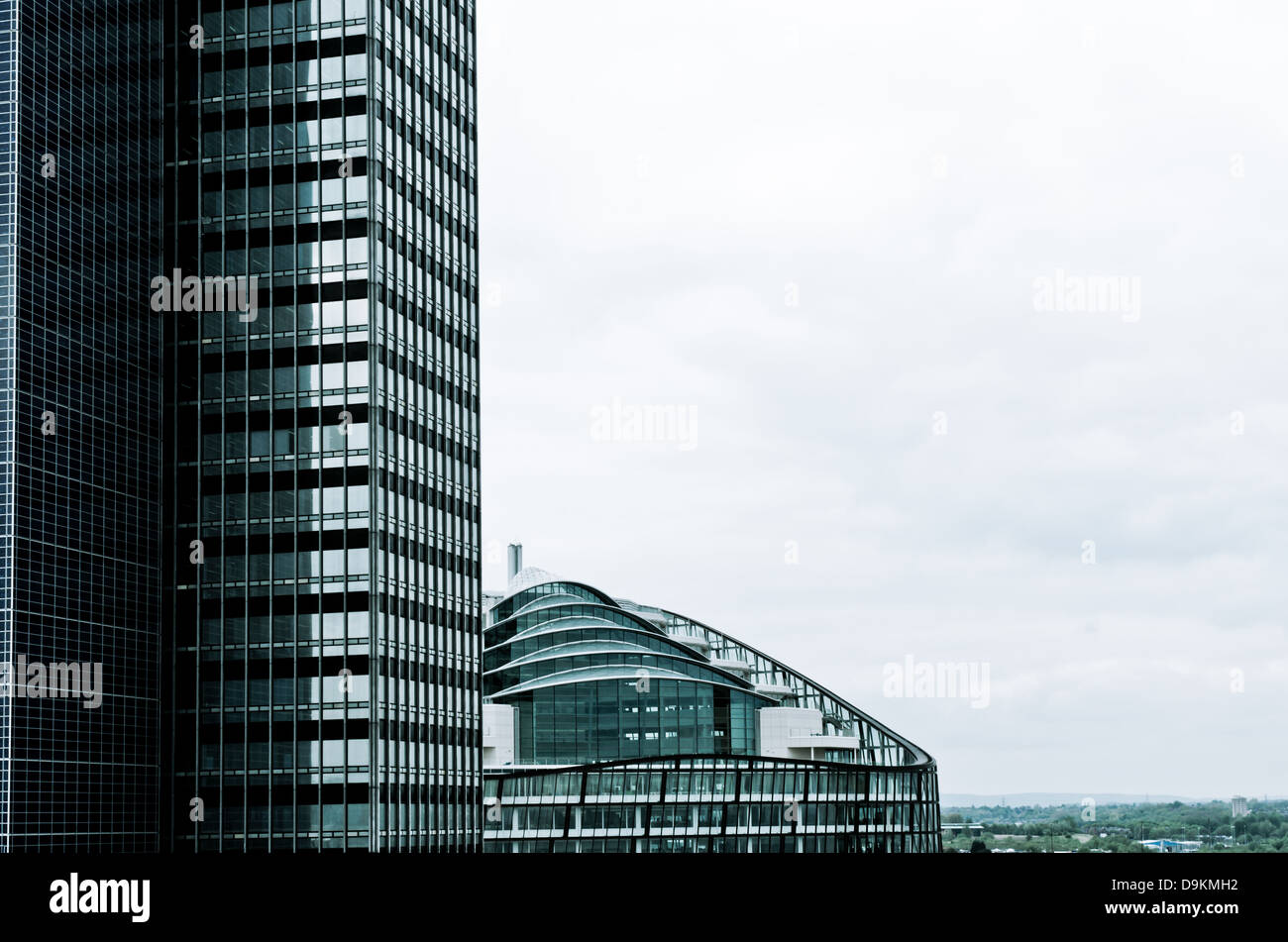 The Old CIS tower with the new Co Op head office building at No.1 Angle ...