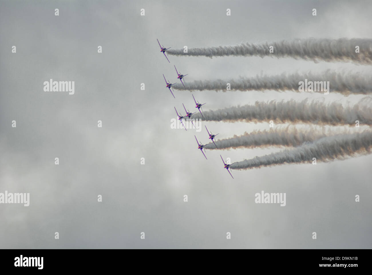 Red arrow planes hi-res stock photography and images - Alamy