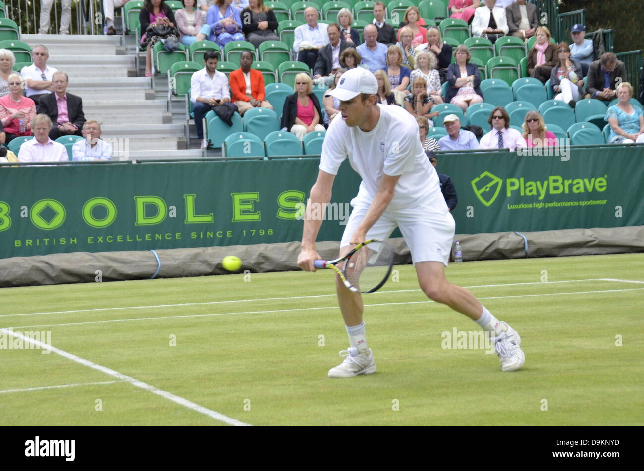 Stoke Park, Farnham Common, Berkshire, UK. 21st June 2013. Sam Querrey ...