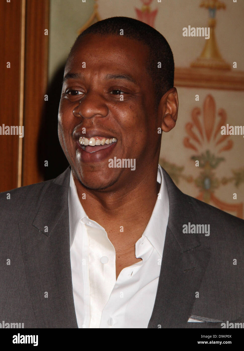 New York, USA. 21st June, 2013. Hip hop artist JAY-Z attends the UJA ...