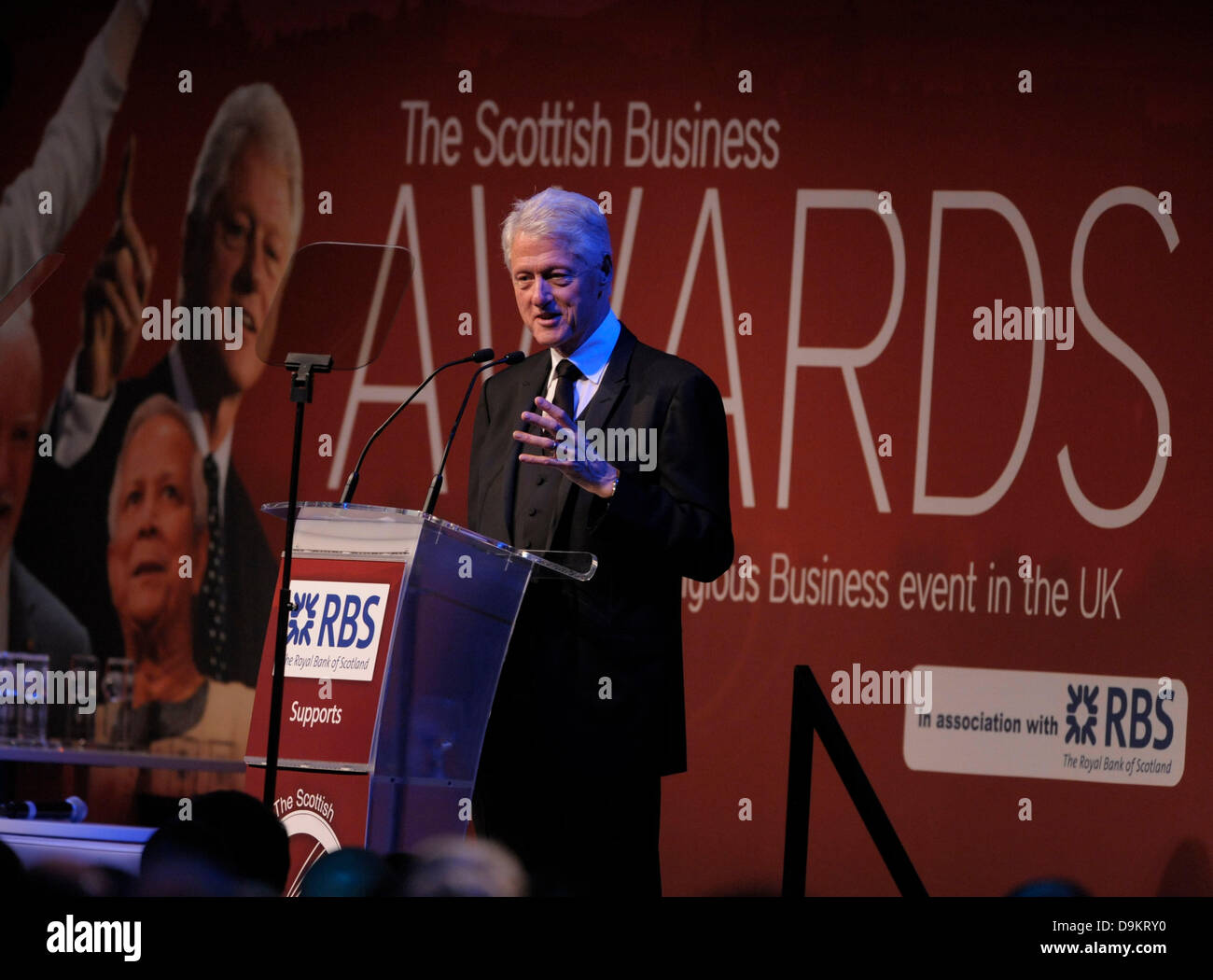 The Scottish Business Awards at the EICC Edinburgh. Pictured keynote ...