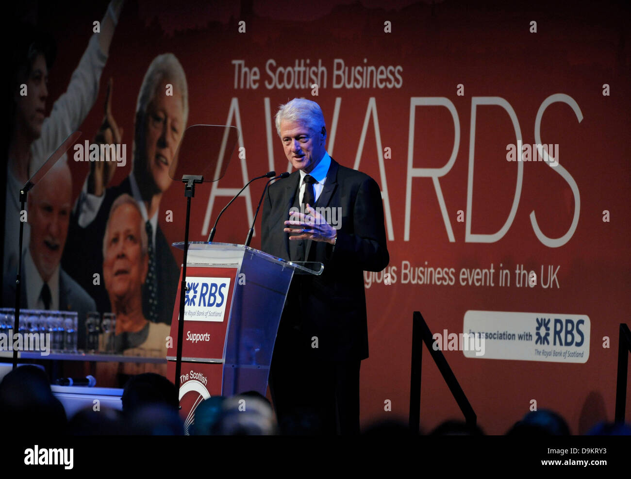 The Scottish Business Awards at the EICC Edinburgh. Pictured keynote ...