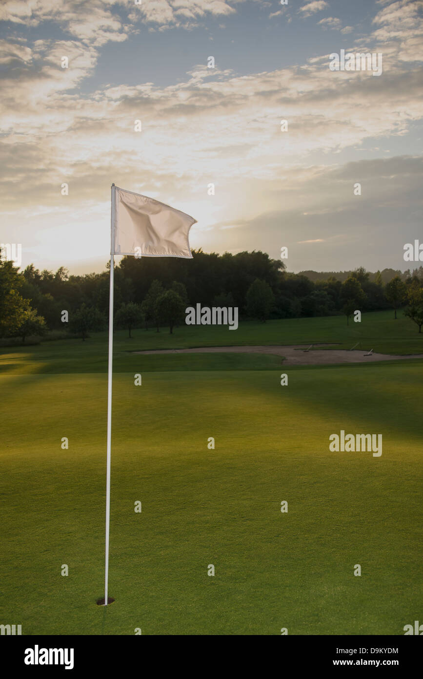 Beautiful sunset golf course park hi-res stock photography and images ...