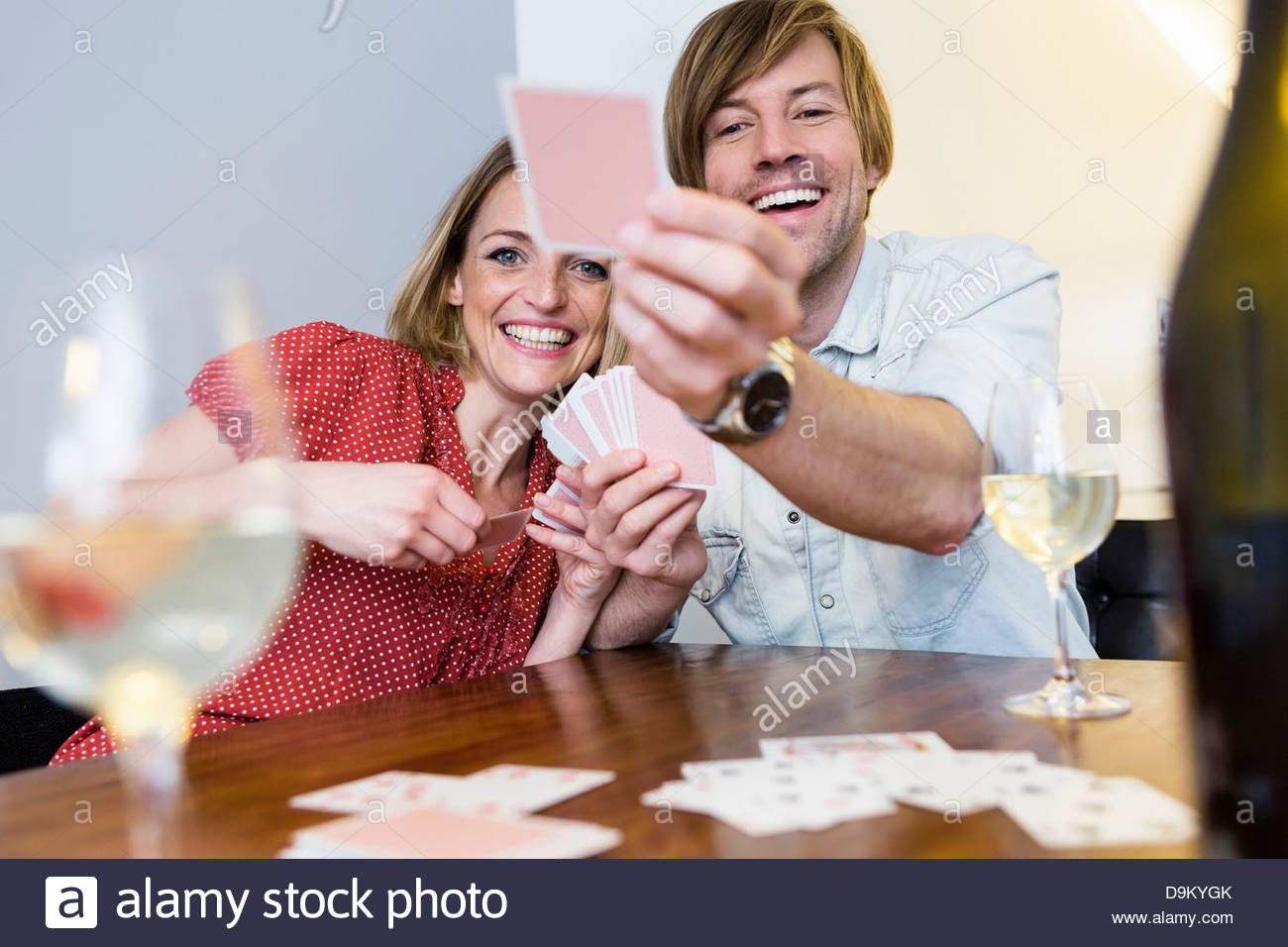 Playing Cards Table High Resolution Stock Photography and Images - Alamy