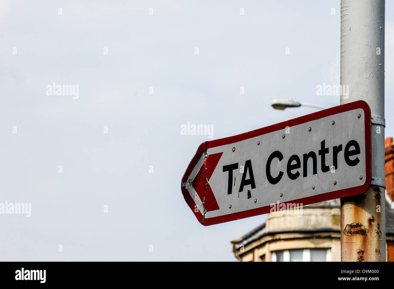 Territorial Army sign Stock Photo - Alamy