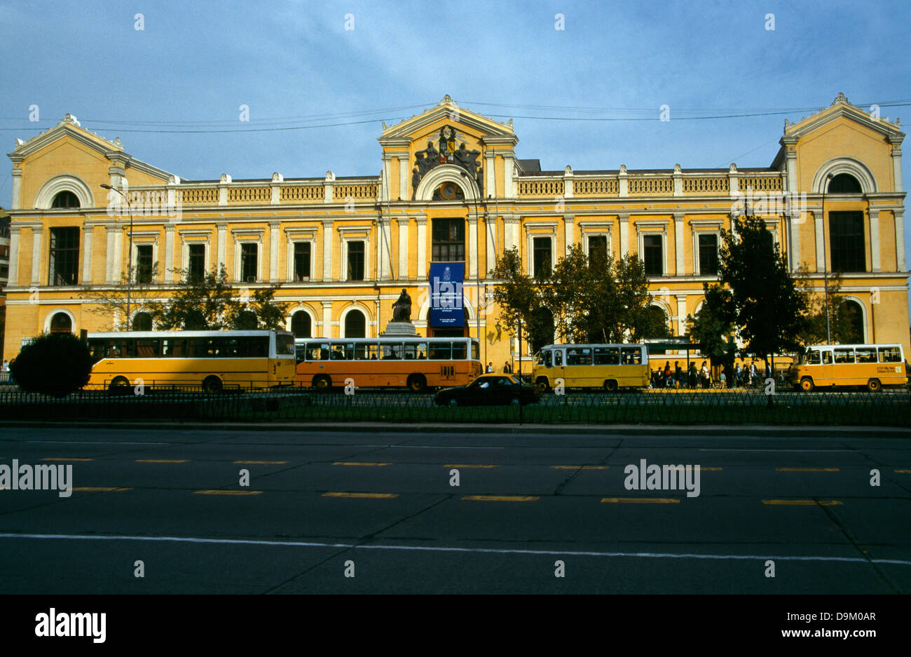 Santiago Chile University Of Chile Stock Photo - Alamy