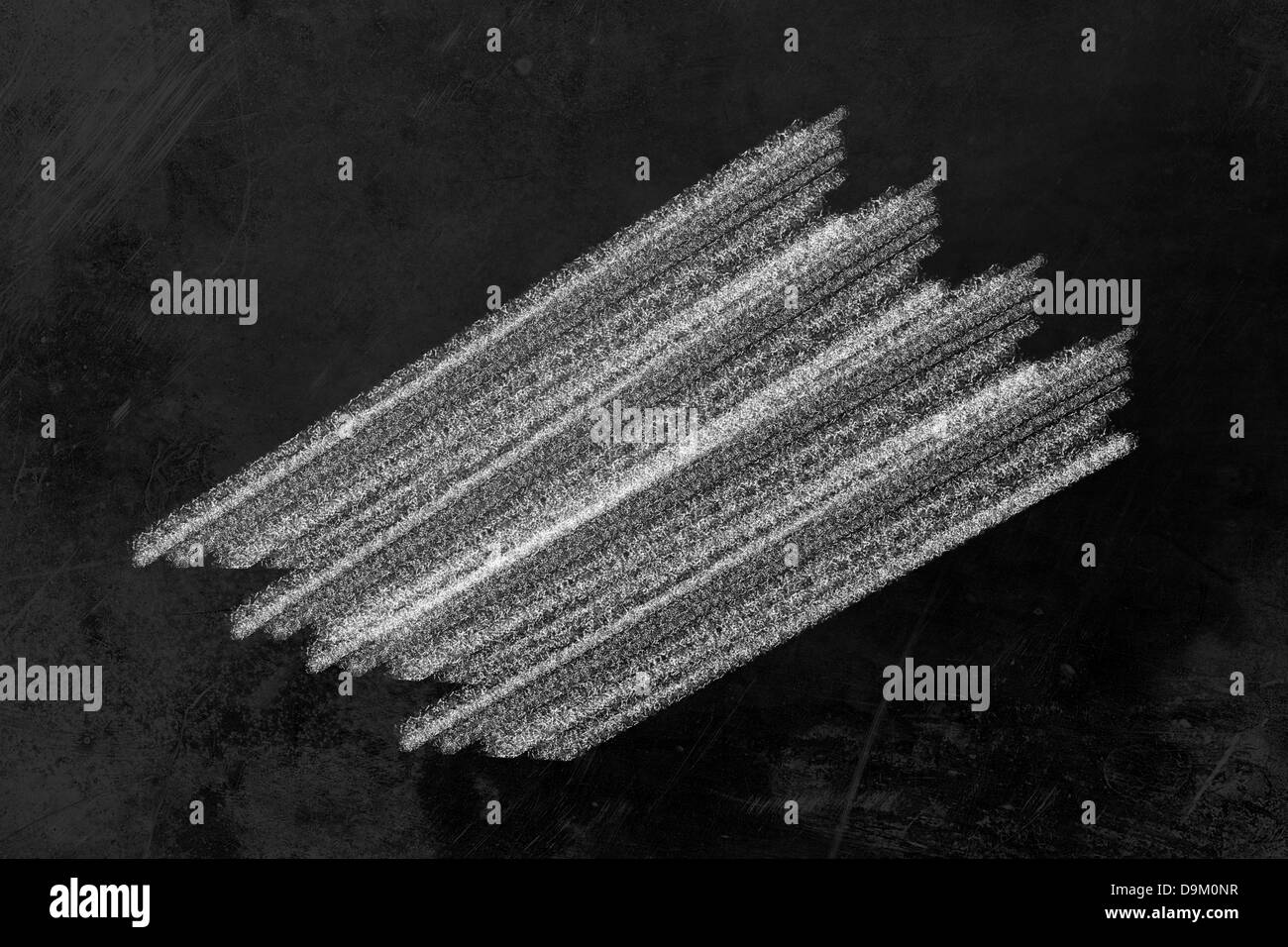 chalk hachures on a blackboard Stock Photo - Alamy