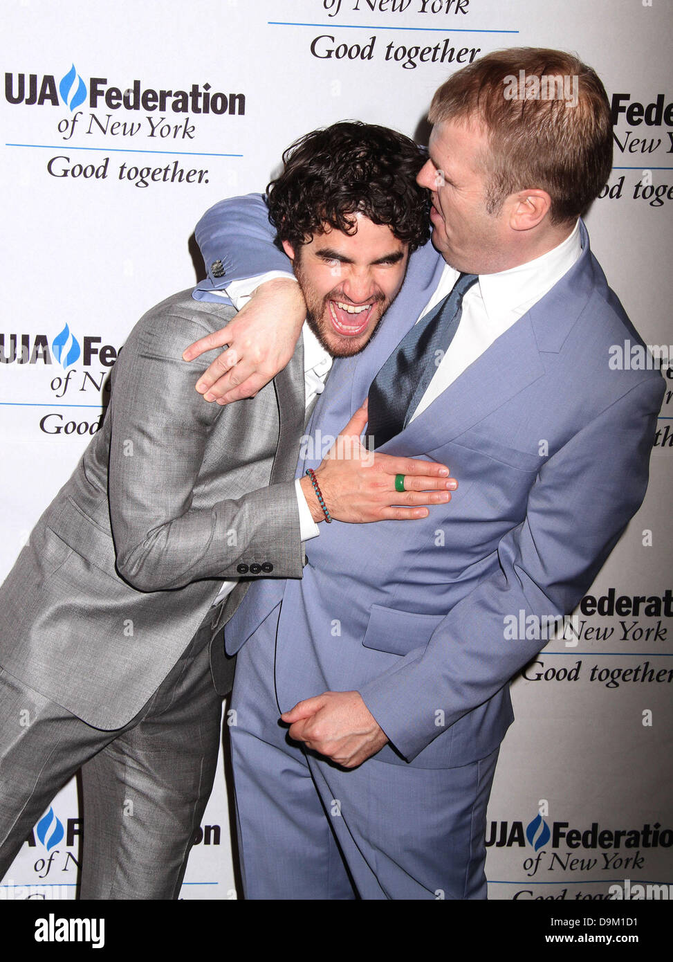 New York, New York, USA. 21st June, 2013. Actor DARREN CRISS and CEO of ...