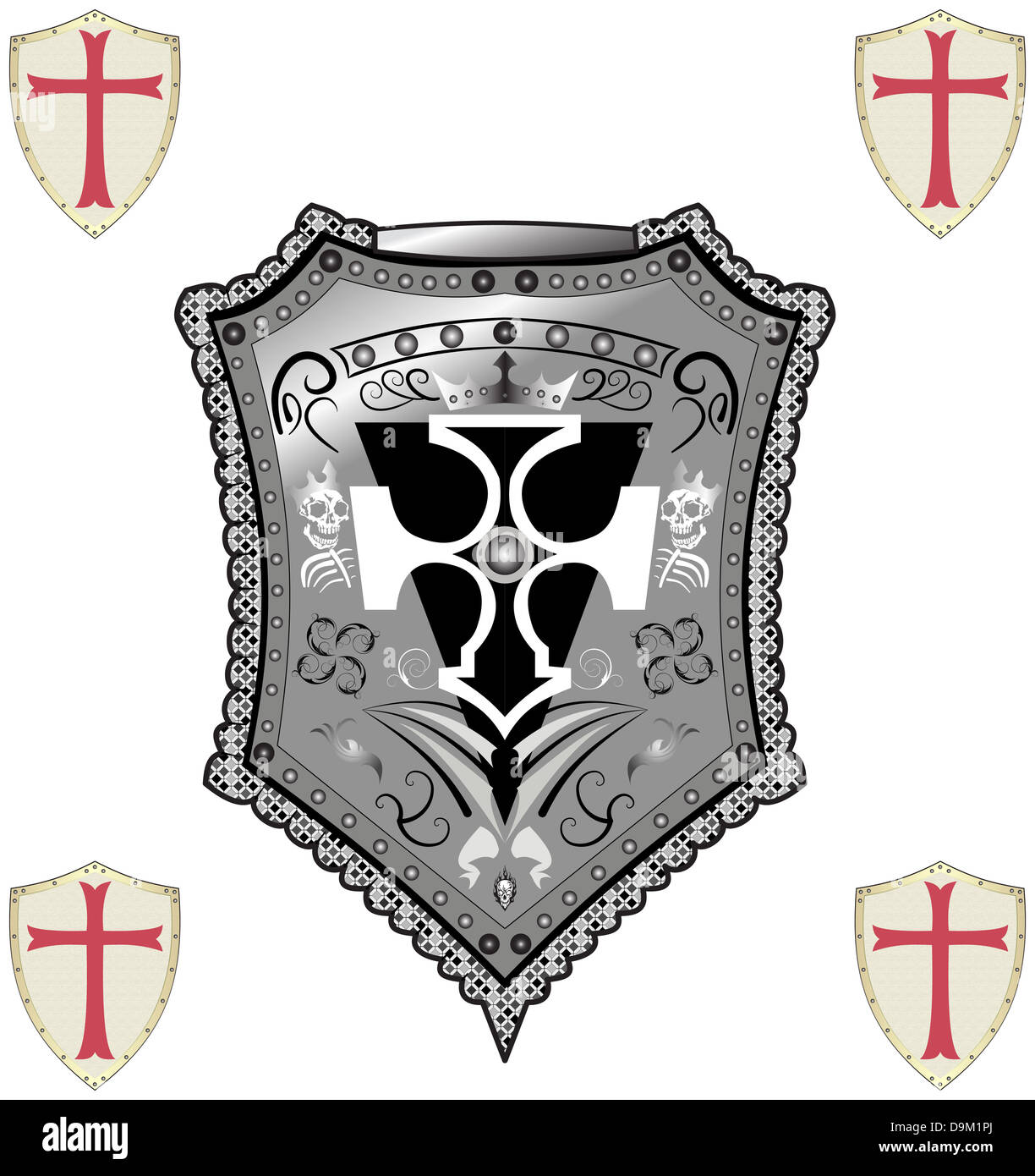 Crusader Cross Shield