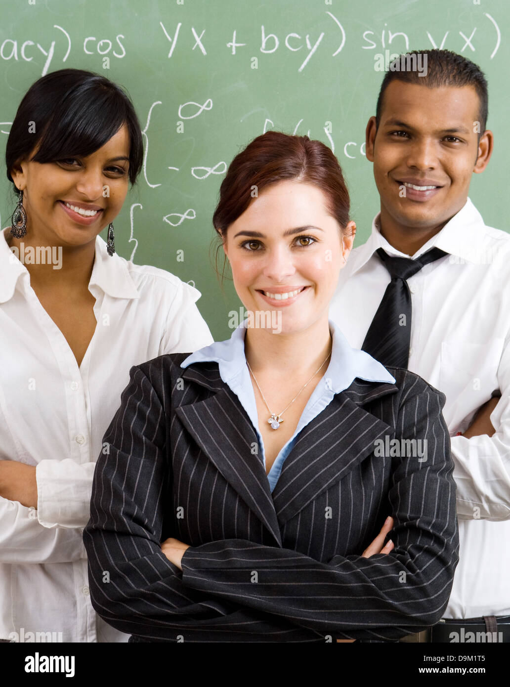 group of school teacher portrait in classroom Stock Photo - Alamy