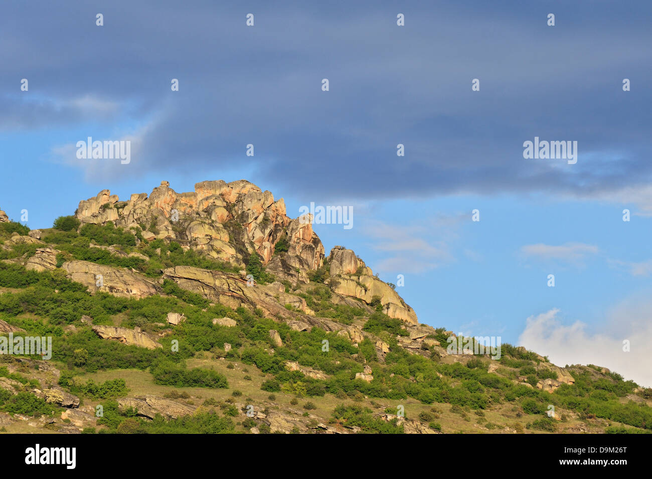 Mountain landscape near Prilep, Macedonia Stock Photo - Alamy