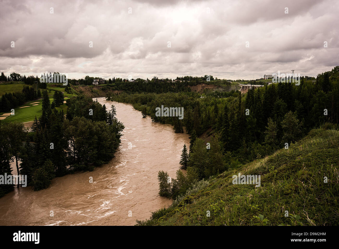 Flood high river alberta hi-res stock photography and images - Alamy