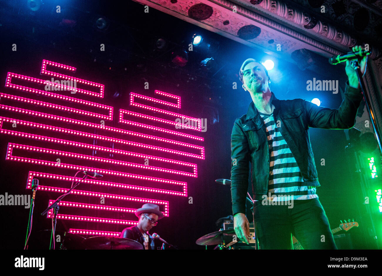 Michael Fitzpatrick of Fitz and the Tantrums perform live at The Metro ...