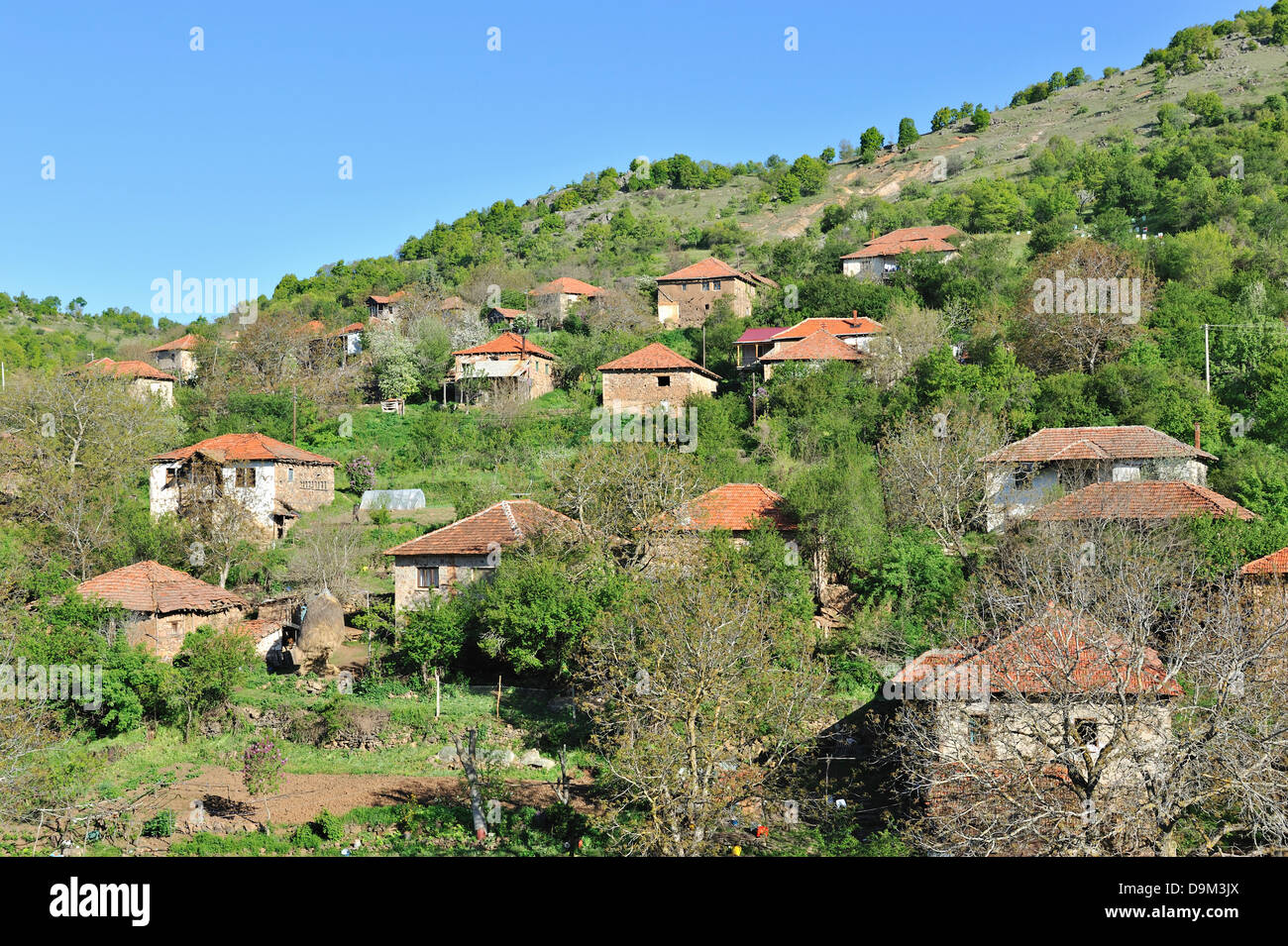 Macedonian village hi-res stock photography and images - Alamy
