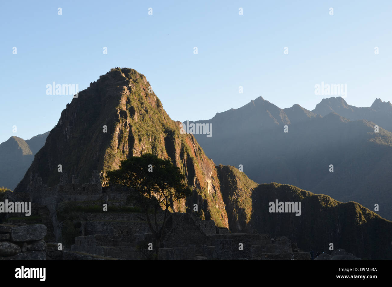 Sunrise at Machu Picchu, Peru Stock Photo - Alamy