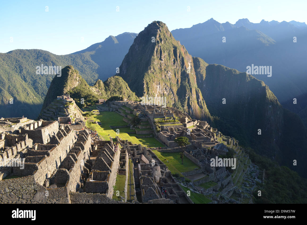Sunrise at Machu Picchu, Peru Stock Photo - Alamy