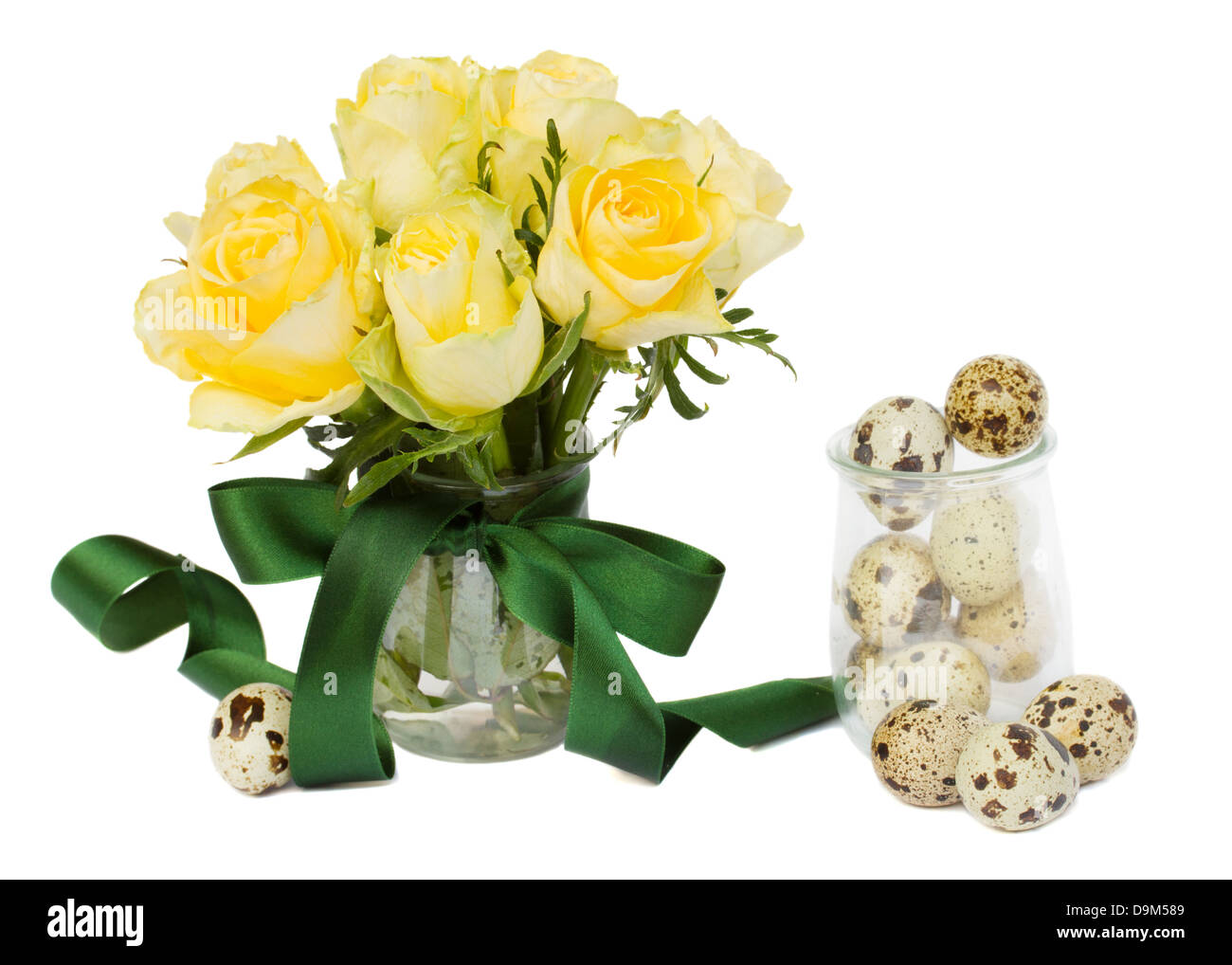 easter roses posy Stock Photo - Alamy