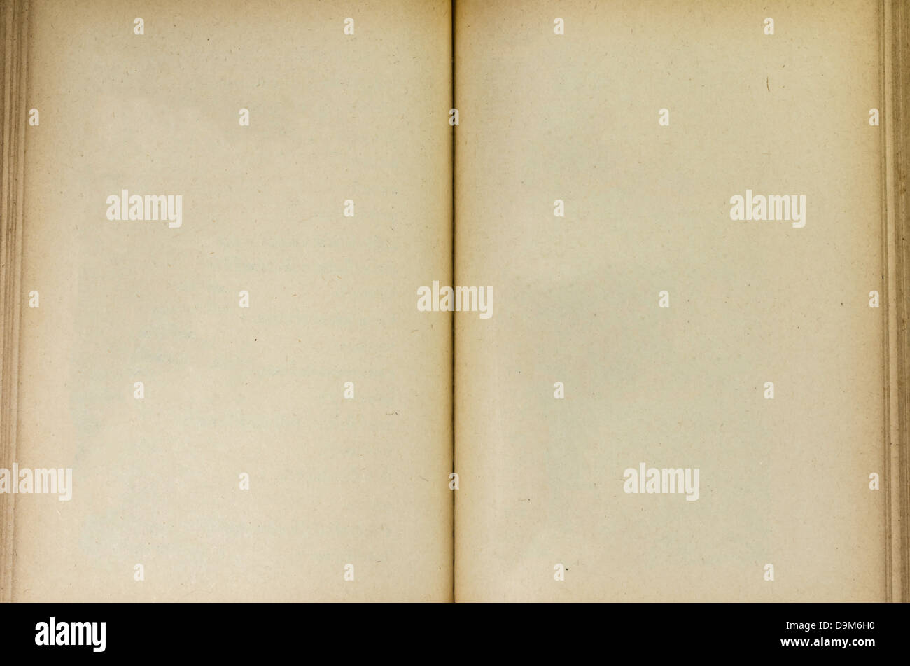Open old book brown paper background in classic concept Stock Photo - Alamy