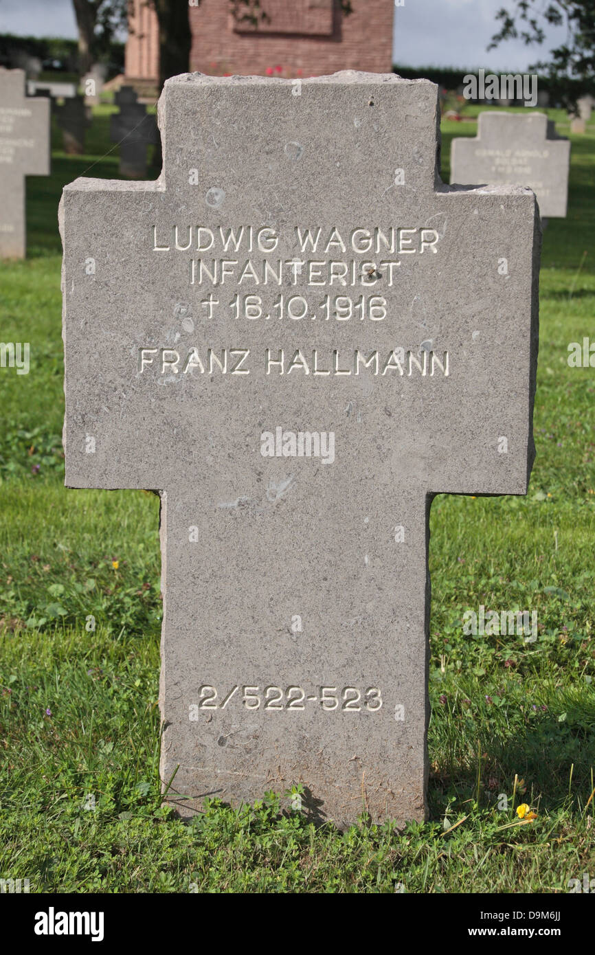 Close up german headstone in hi-res stock photography and images - Alamy