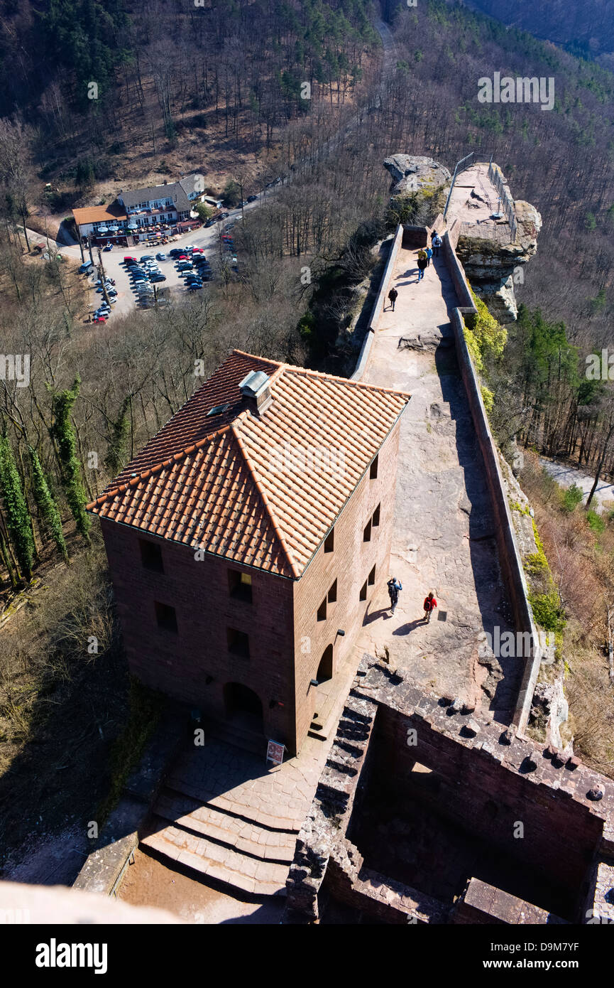 Trifels Castle Palatinate Germany Stock Photo - Alamy
