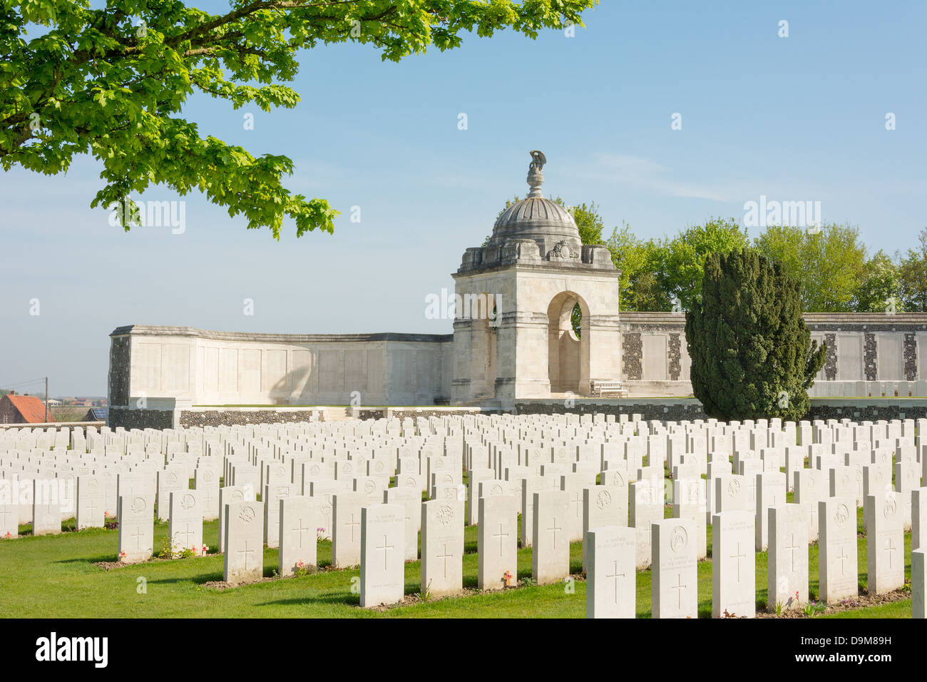 One of four memorials in the Ypres Salient commemorating the First ...
