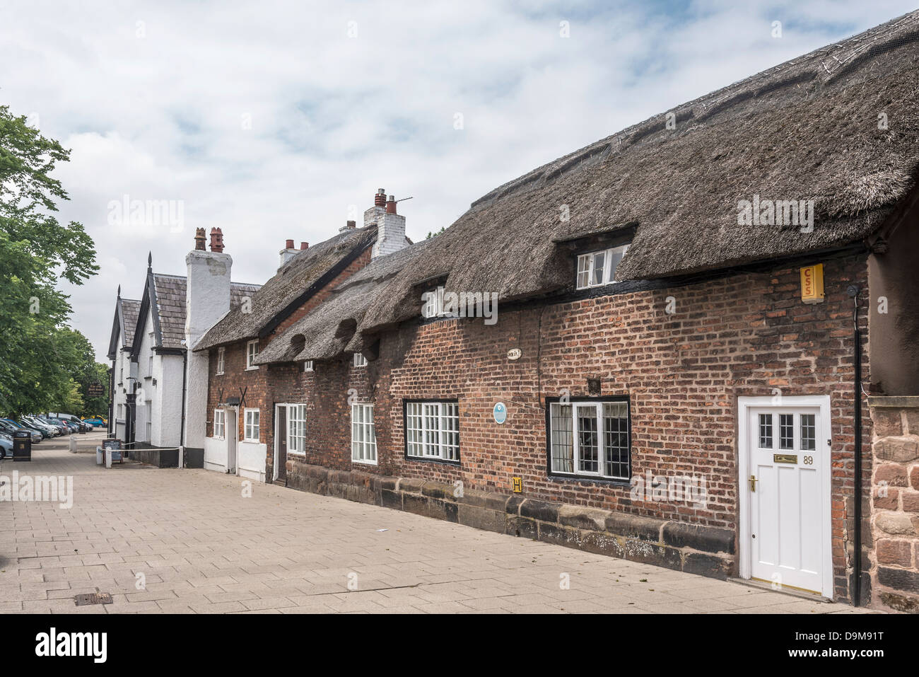 Originally 4 17th century Oak Framed thatched cottages in Main Street ...