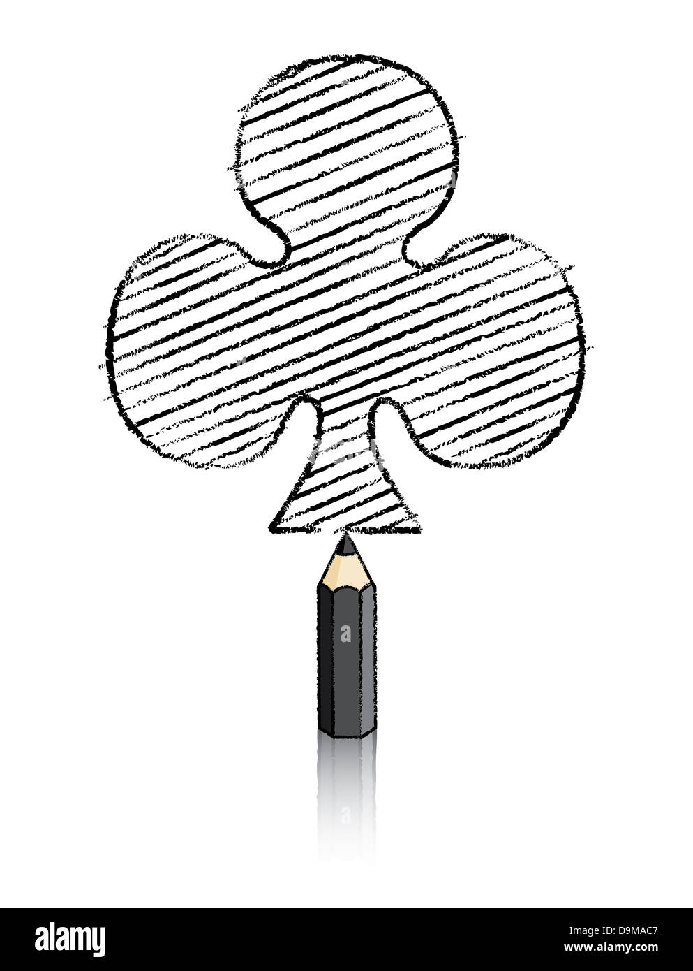 Cartoon drawing colored pencil hi-res stock photography and images - Alamy